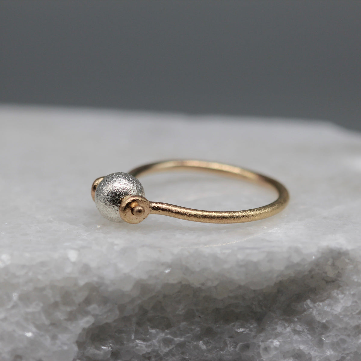 A Customised Jewel: The Abacus Ring in Gold & Silver – Tamara Gomez