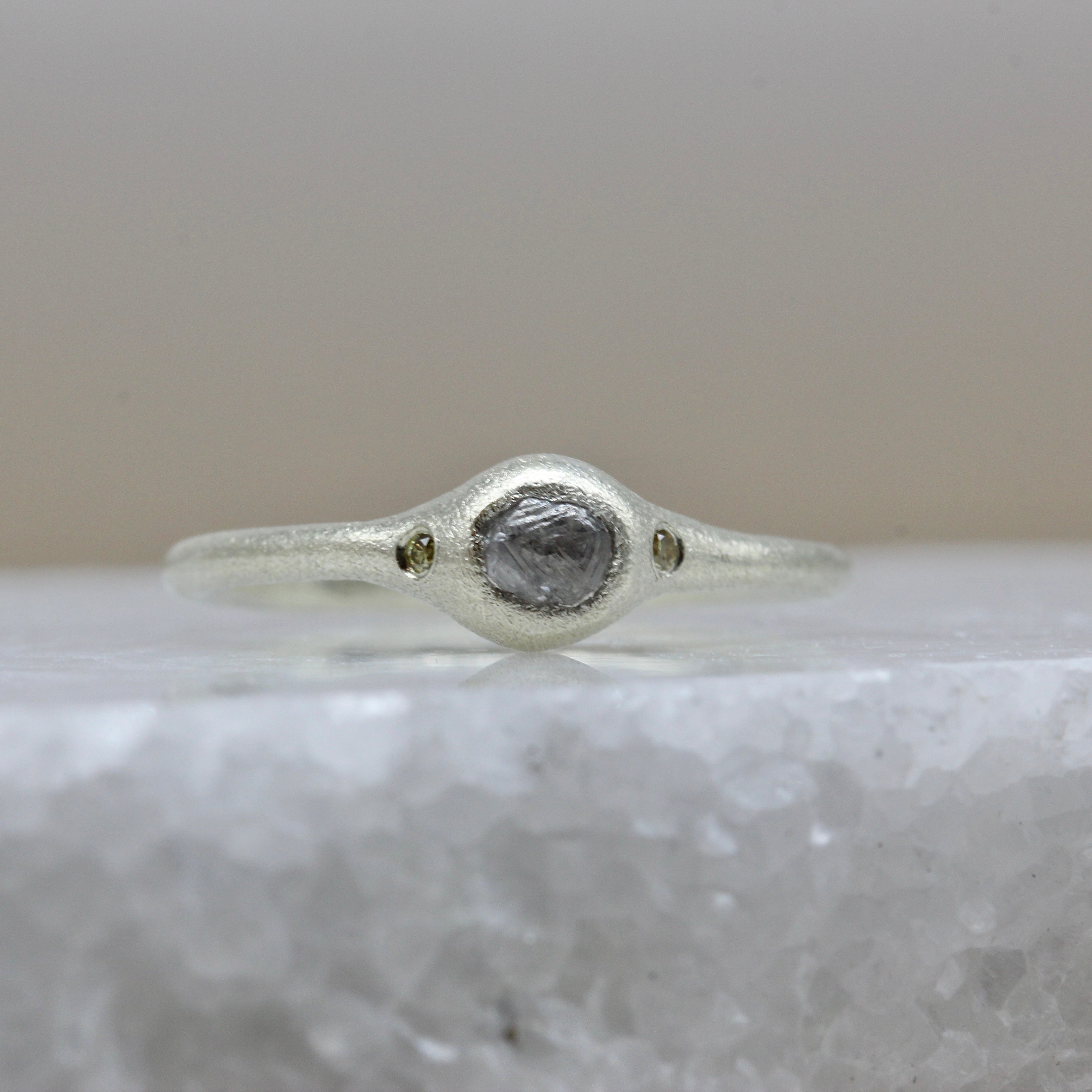 rough diamond ring uk